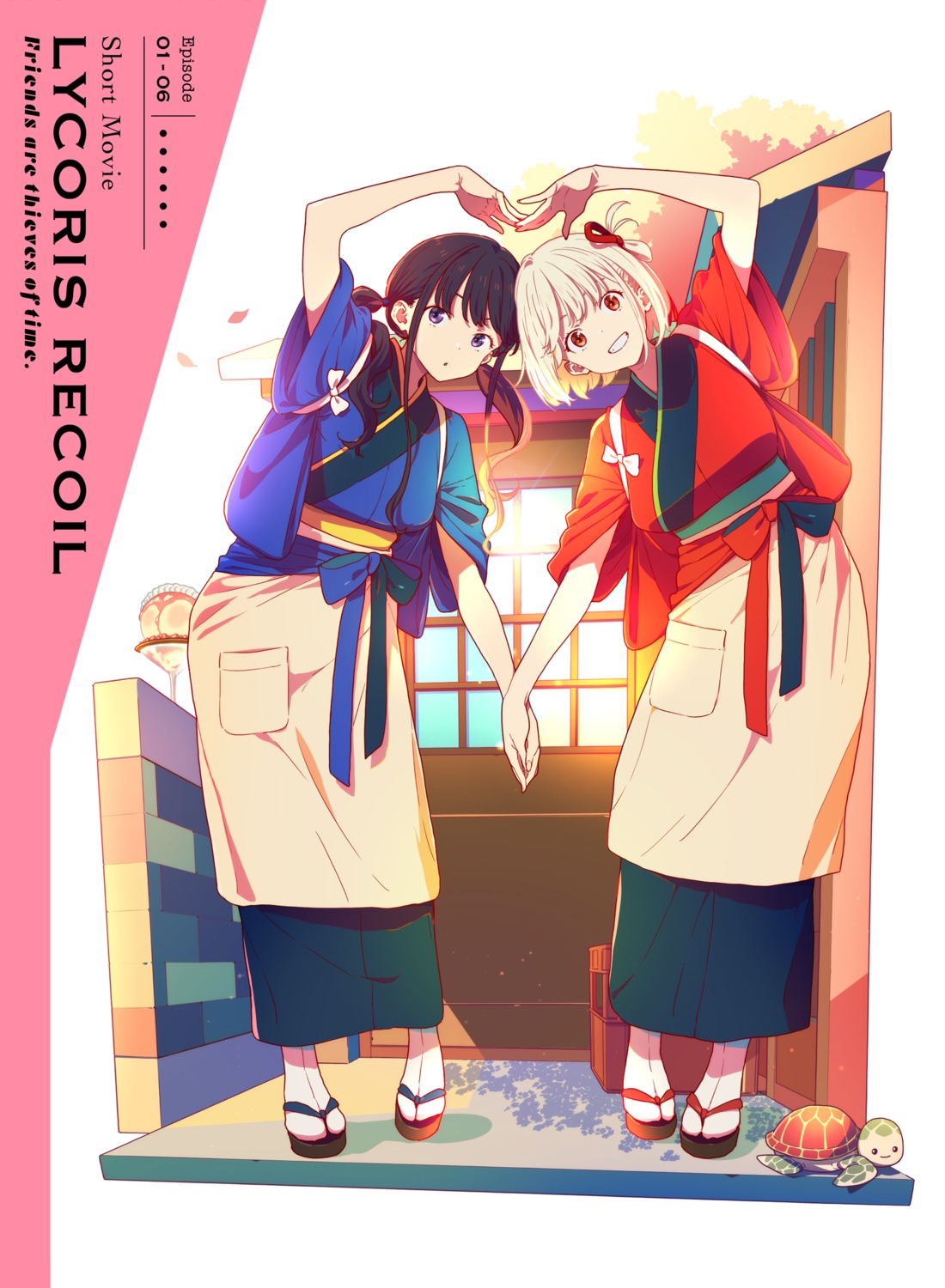 imigimuru lycoris recoil inoue takina nishikigi chisato disc cover ...